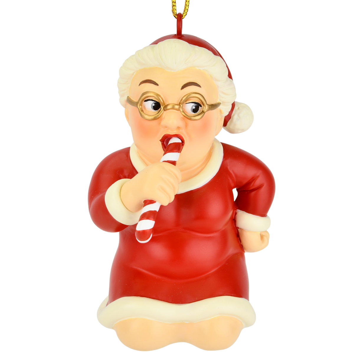 Just the Tip Mrs. Claus Funny Inappropriate Christmas Ornament| Tree ...